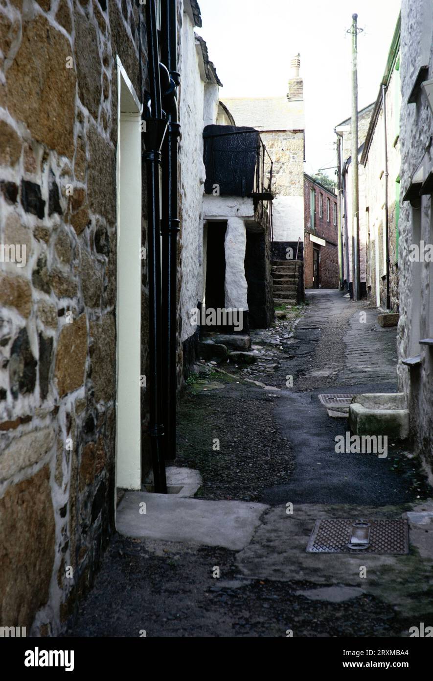 Duck Street, Mousehole, Cornwall, England, UK 1967 Stock Photo - Alamy