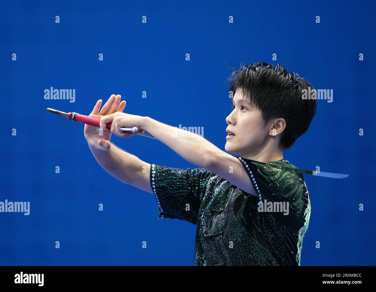 Hangzhou, China's Zhejiang Province. 26th Sep, 2023. Chen Huiying of ...