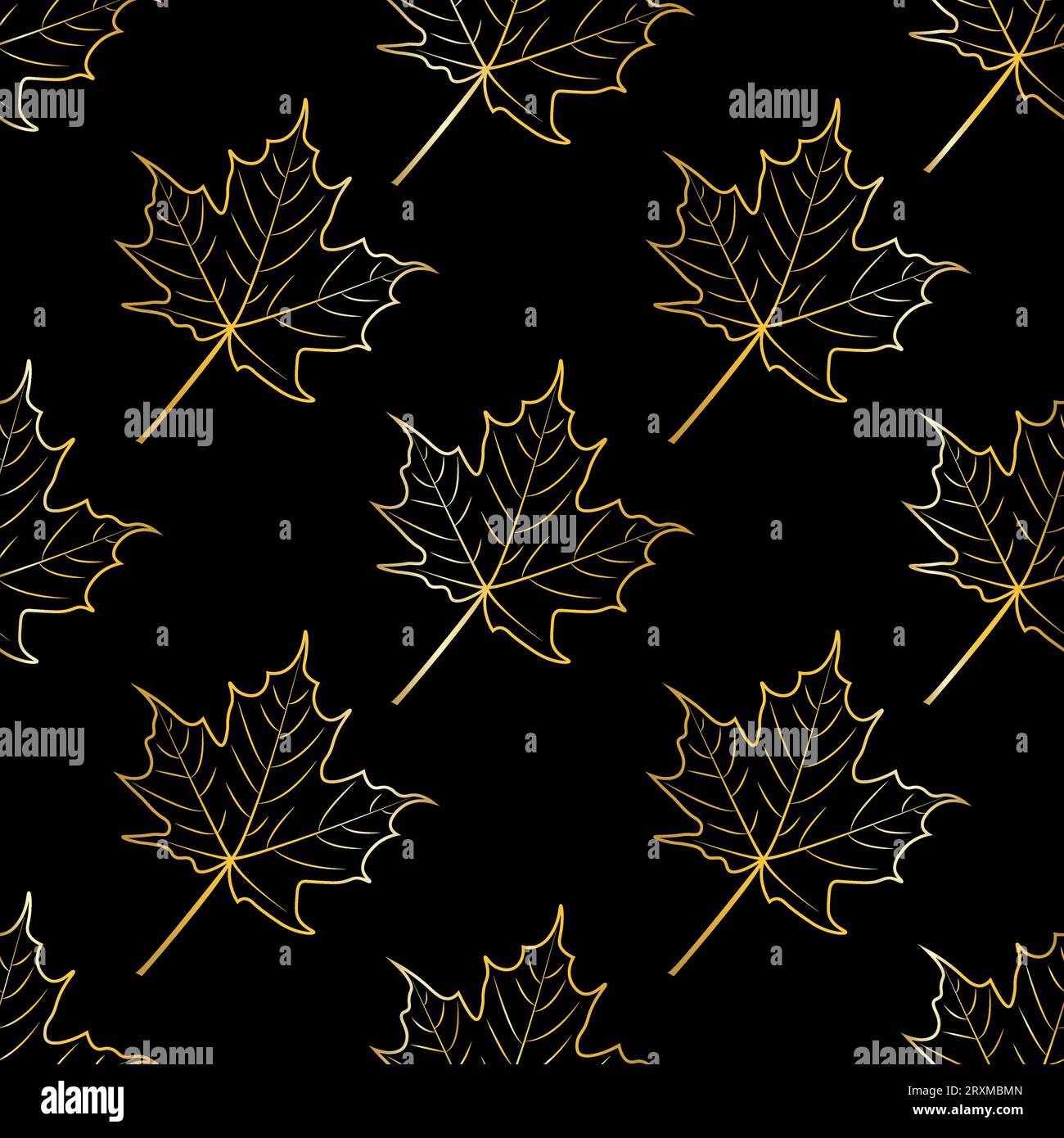 Fall leaf seamless pattern. Autumn foliage. Background for your design ...