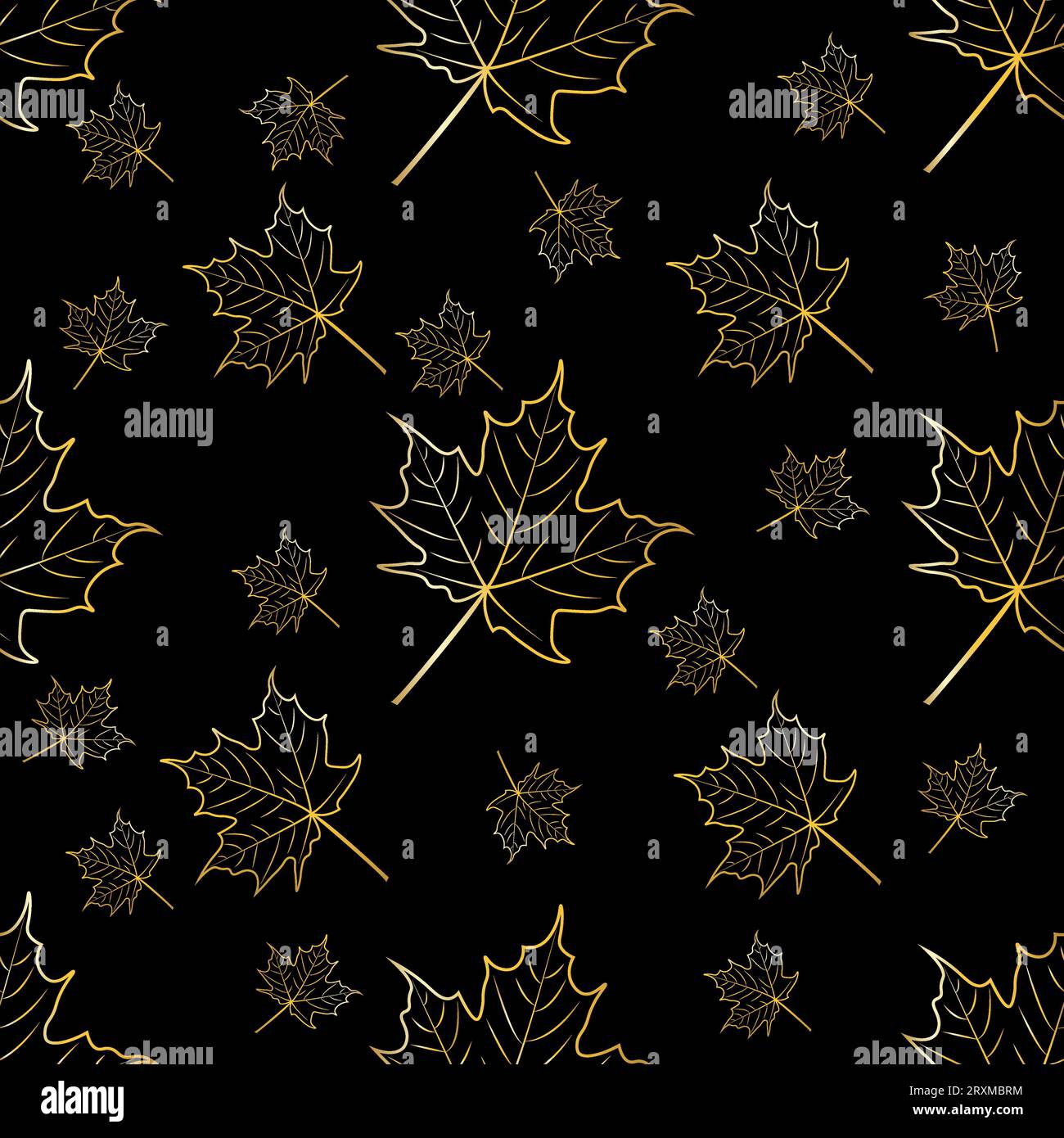 Fall leaf seamless pattern. Autumn foliage. Background for your design ...