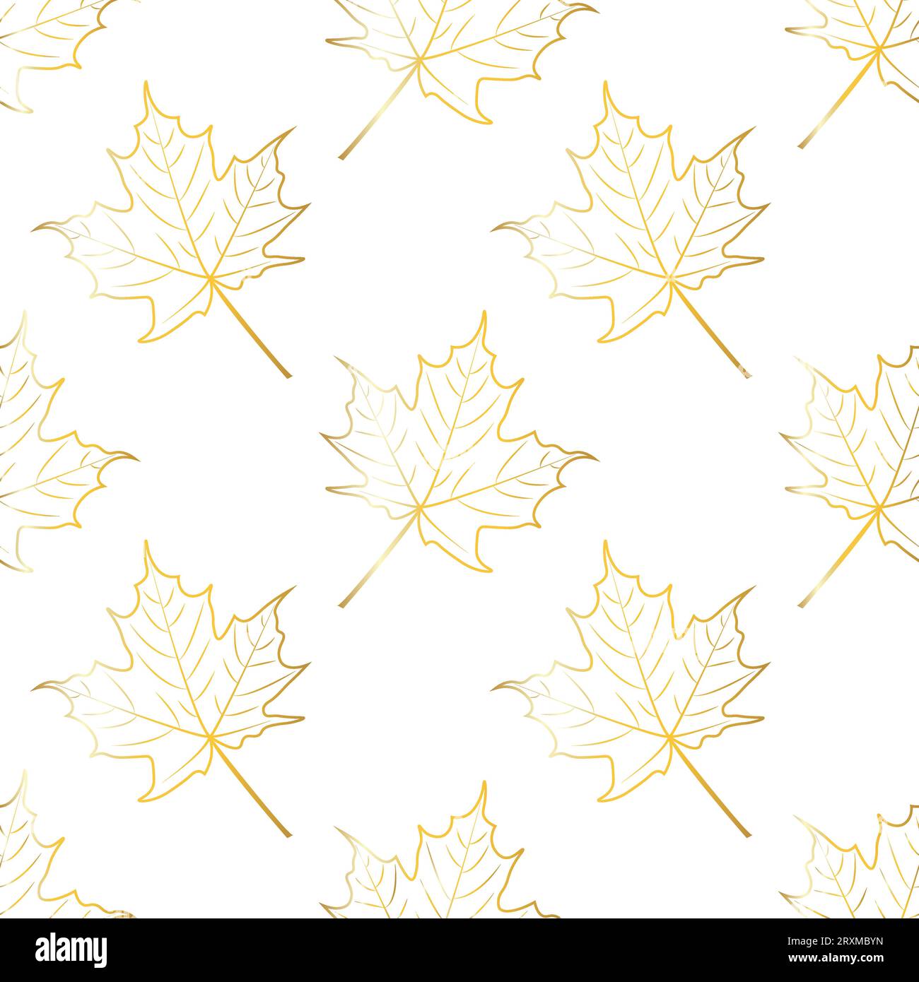 Fall leaf seamless pattern. Autumn foliage. Background for your design ...