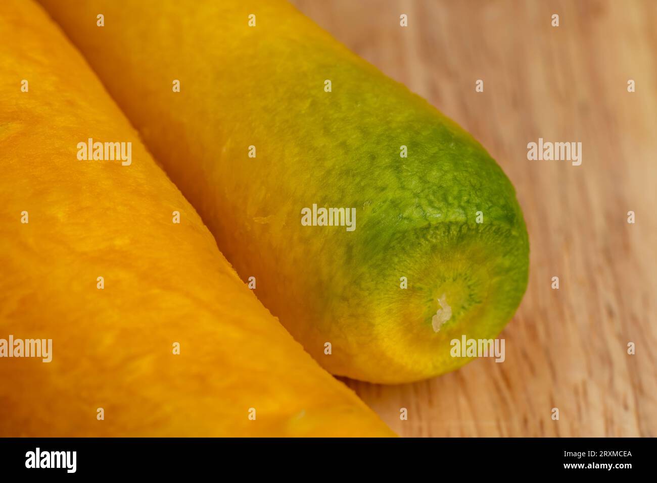 Pieces of sliced peeled carrots are yellow, unusual yellow carrots are ...