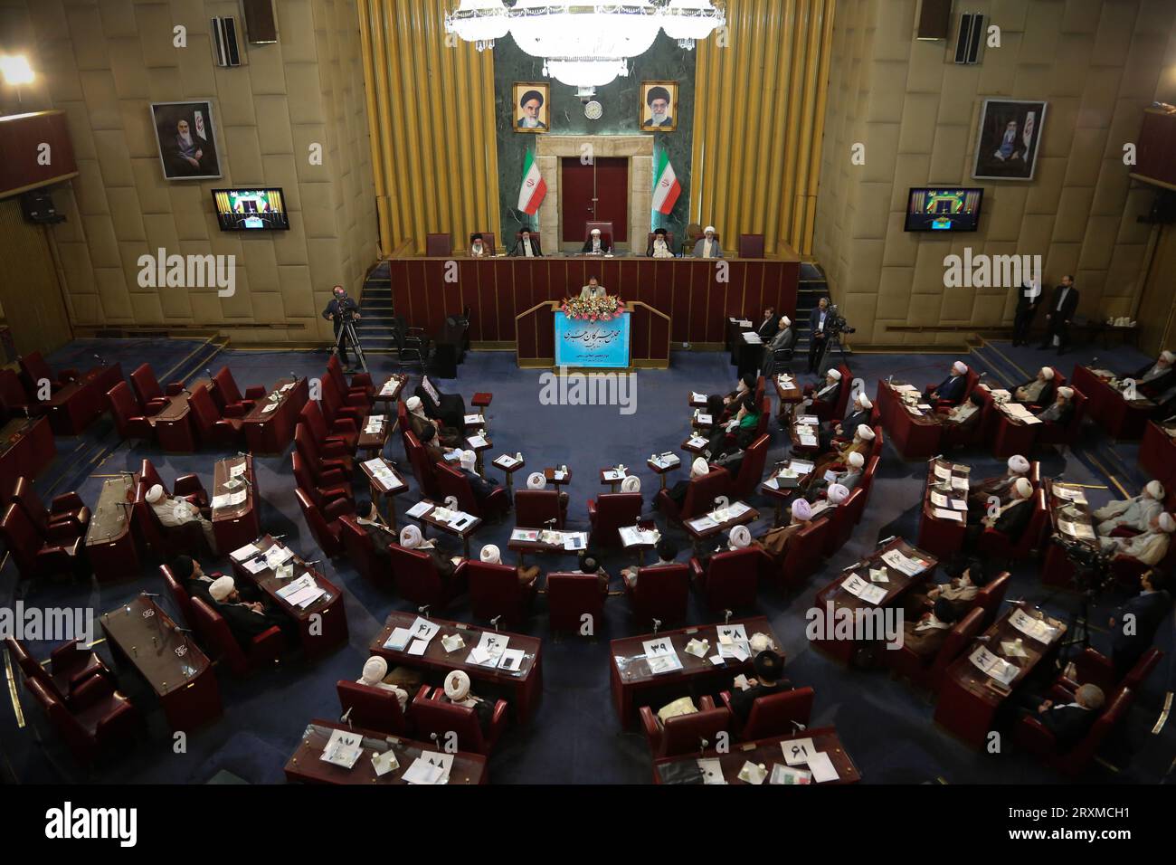 Tehran, Iran. 26th Sep, 2023. Members of the Iranian influential ...