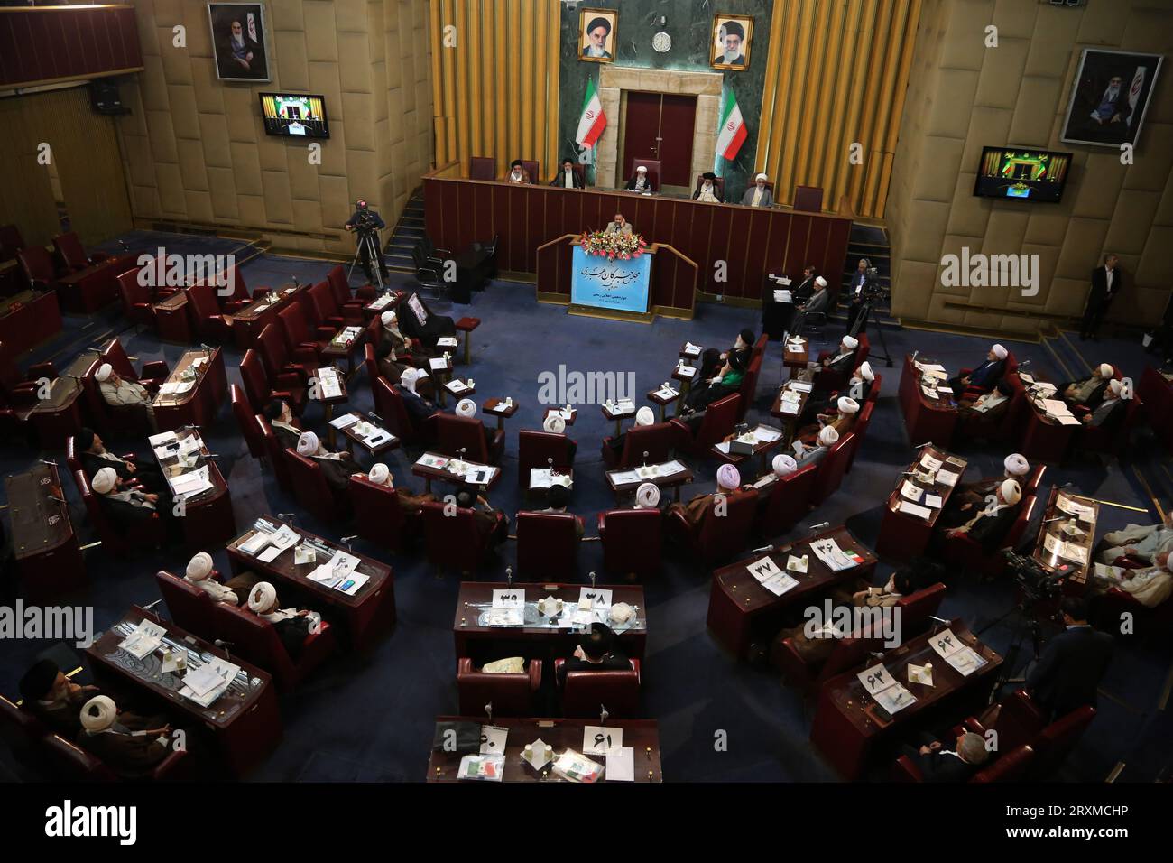 Tehran, Iran. 26th Sep, 2023. Members of the Iranian influential ...