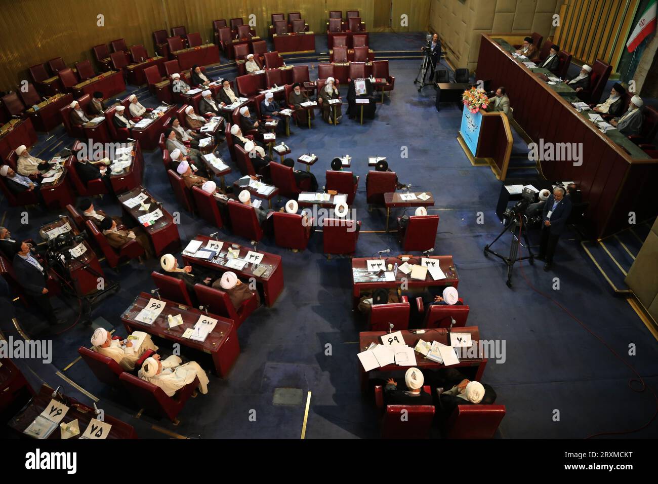 Tehran, Iran. 26th Sep, 2023. Members of the Iranian influential ...
