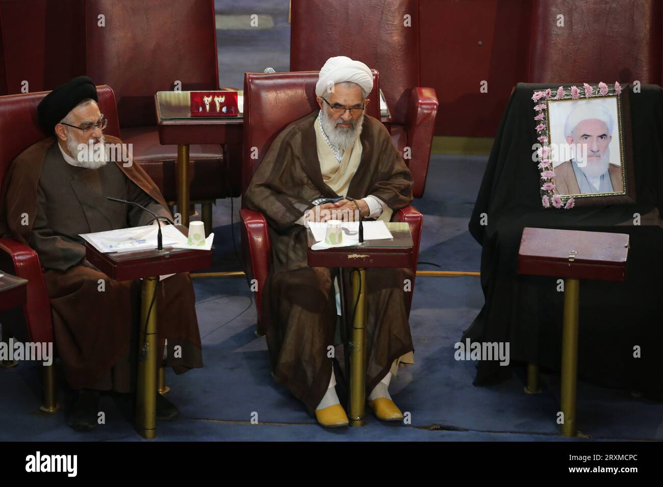 Tehran, Iran. 26th Sep, 2023. Members of the Iranian influential ...