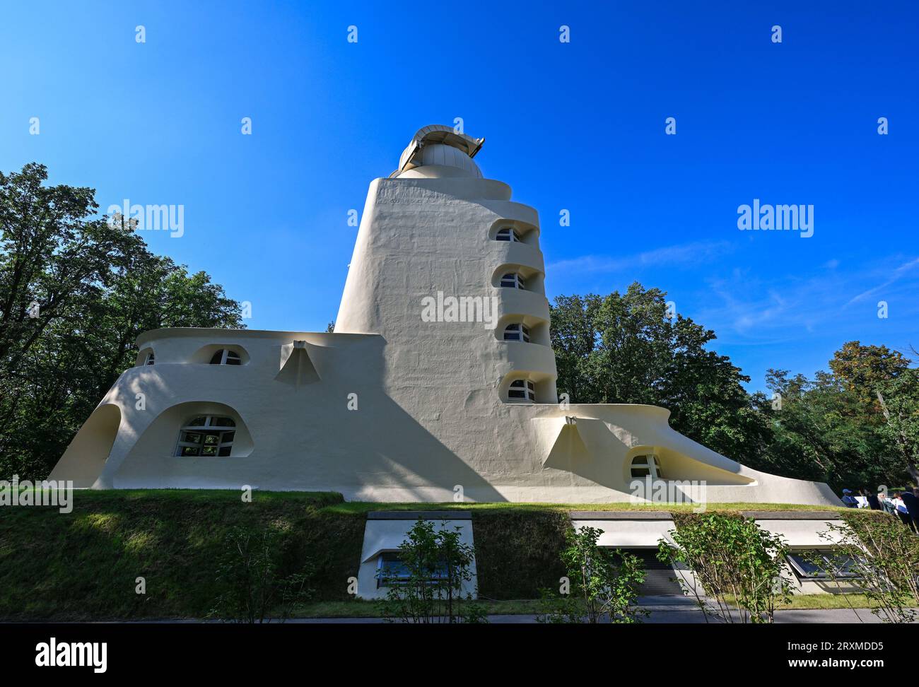 Potsdam, Germany. 26th Sep, 2023. The Einstein Tower, photographed after the ceremonial ...
