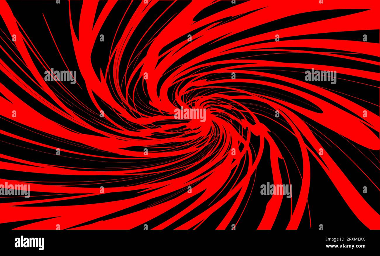 Red speed lines in anime hi-res stock photography and images - Alamy