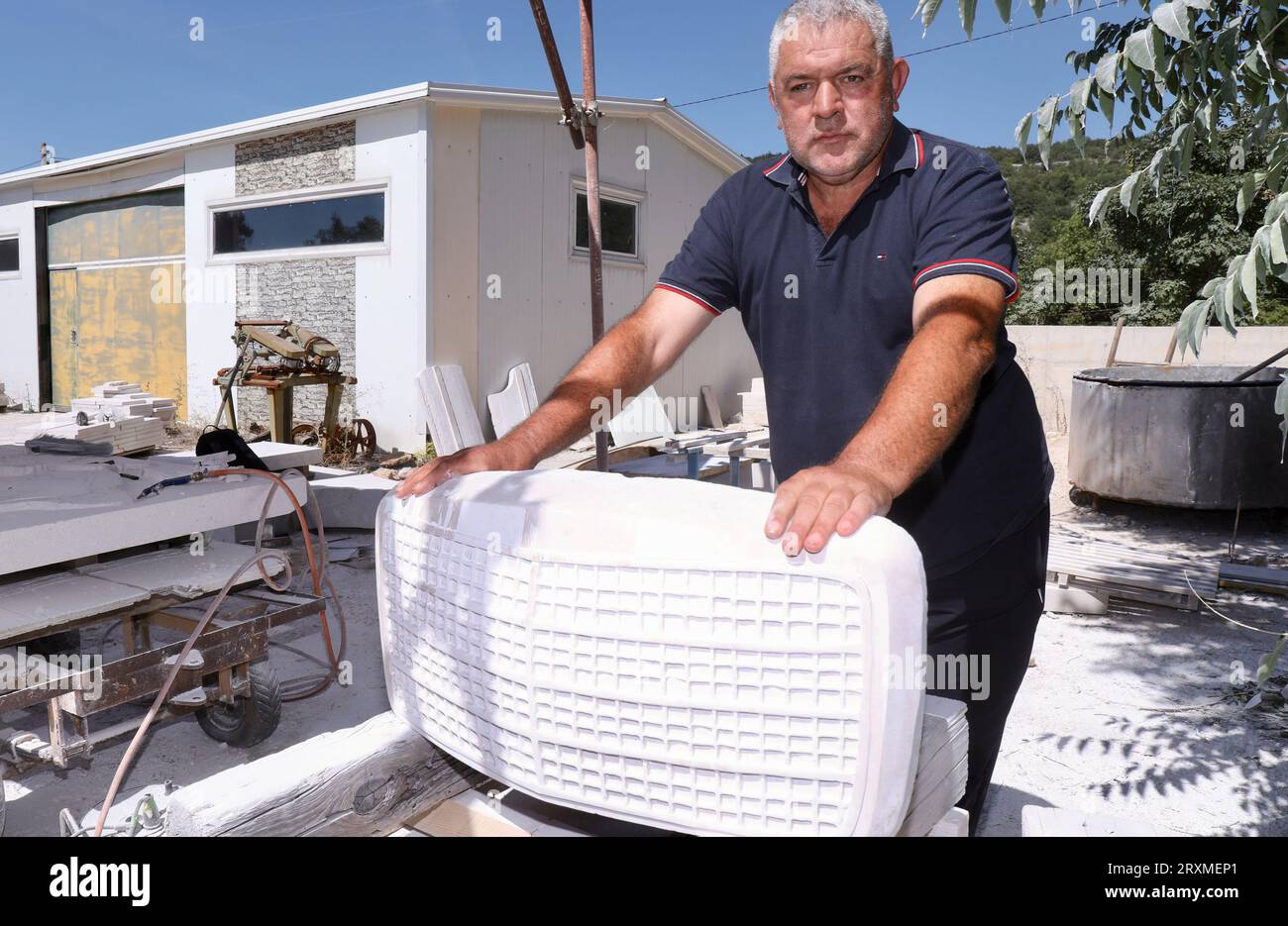 Croatia. 11th Sep, 2023. After the first parts of the monument to the ...