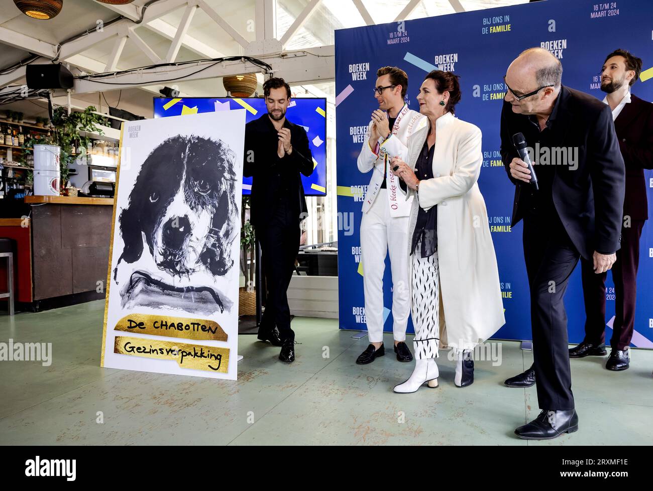 THE HAGUE - The Chabot family during the official announcement of the ...