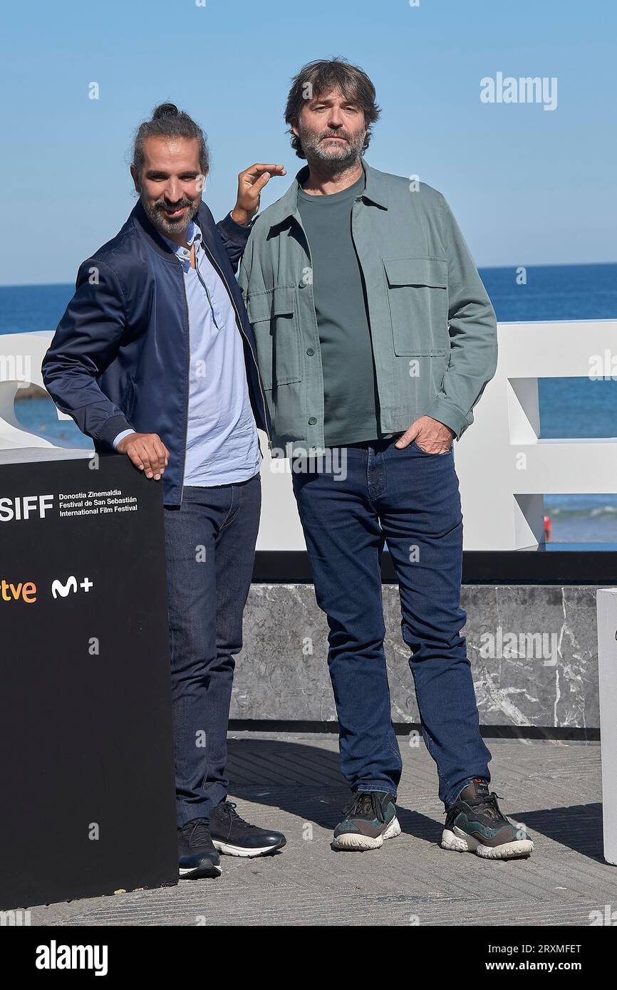 San Sebastian, Spain. 24th Sep, 2023. Alberto de Toro, Javier Ruiz ...