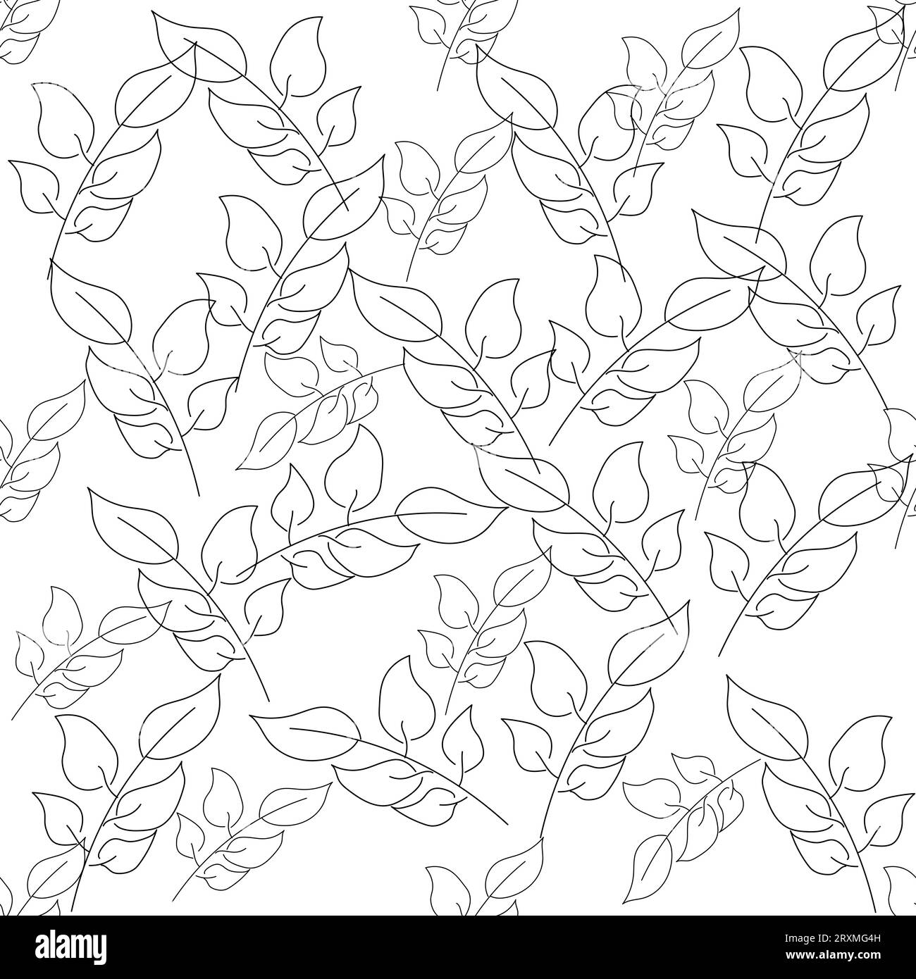 One line drawn branches Stock Vector Images - Alamy