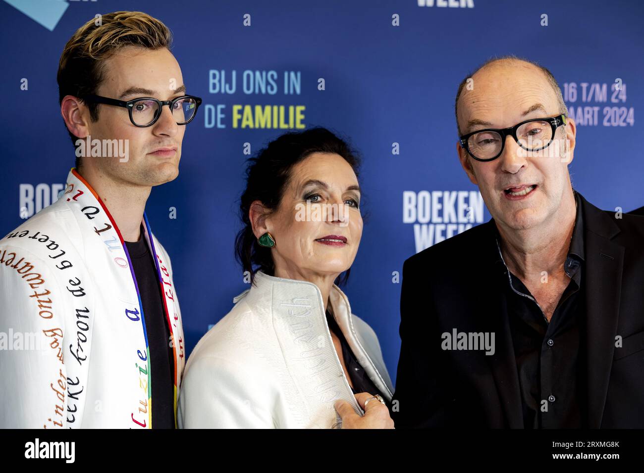 THE HAGUE - The Chabot family during the official announcement of the ...