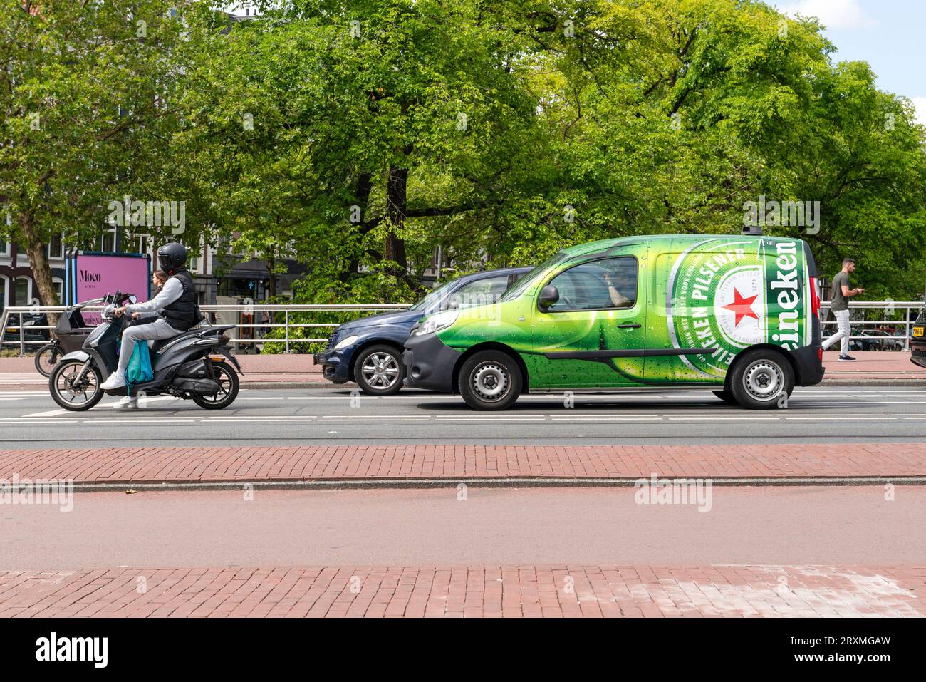 Heineken beer delivery truck hi-res stock photography and images - Alamy