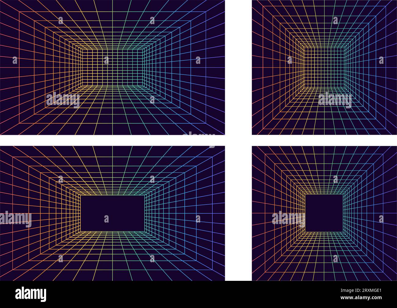 Set grid room in Stock Vector Images - Alamy