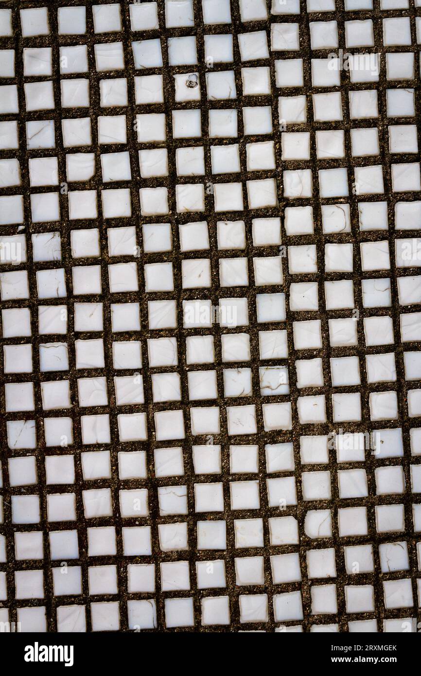 Small gray tiles texture background hi-res stock photography and images ...