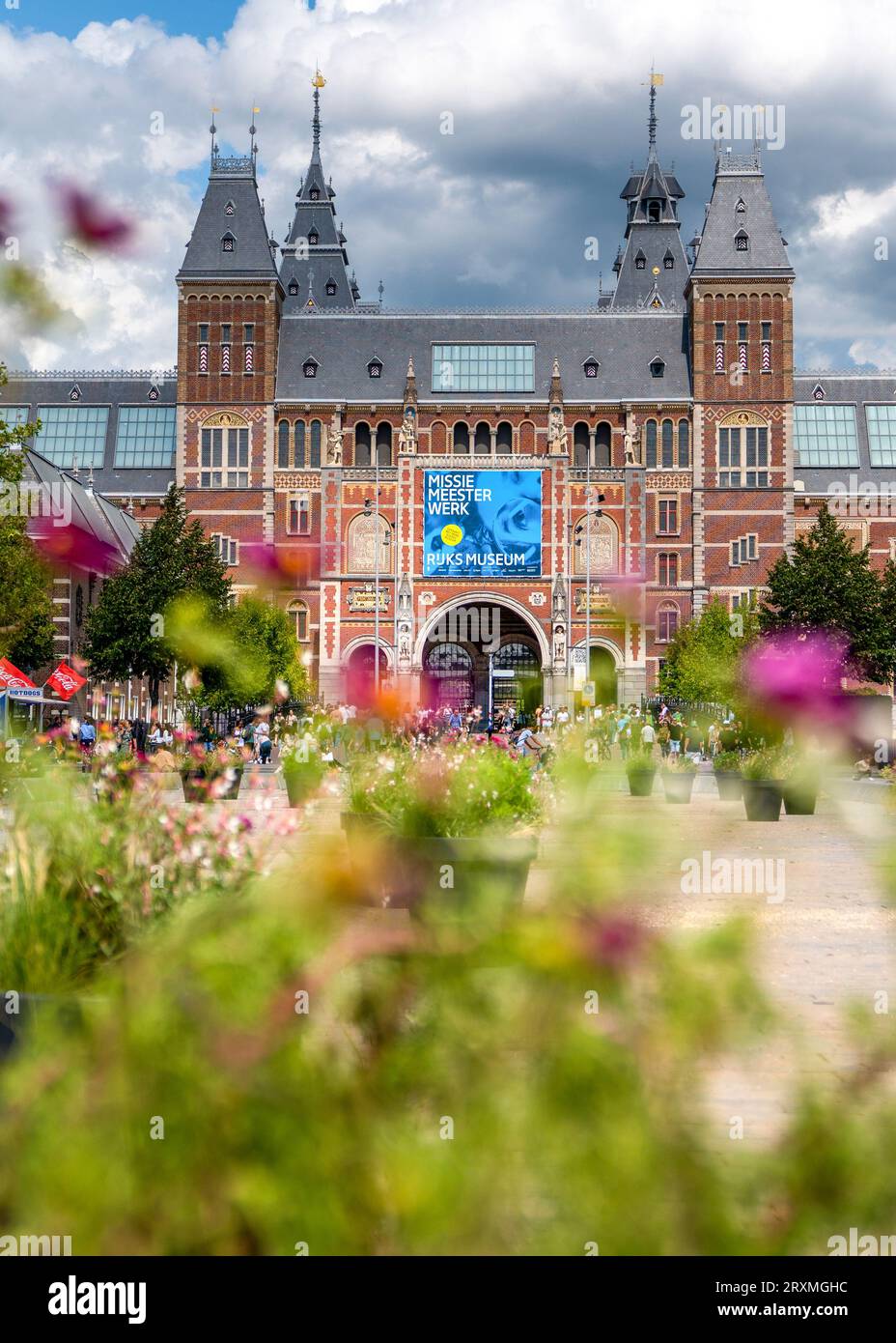 Amsterdam, Netherland - July 20, 2023: The Rijksmuseum is the national ...