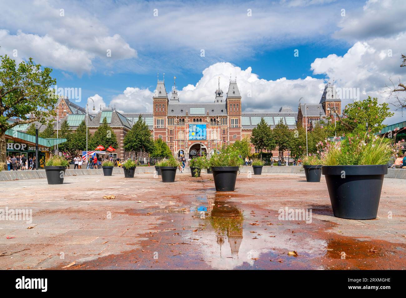 Amsterdam, Netherland - July 20, 2023: The Rijksmuseum is the national ...