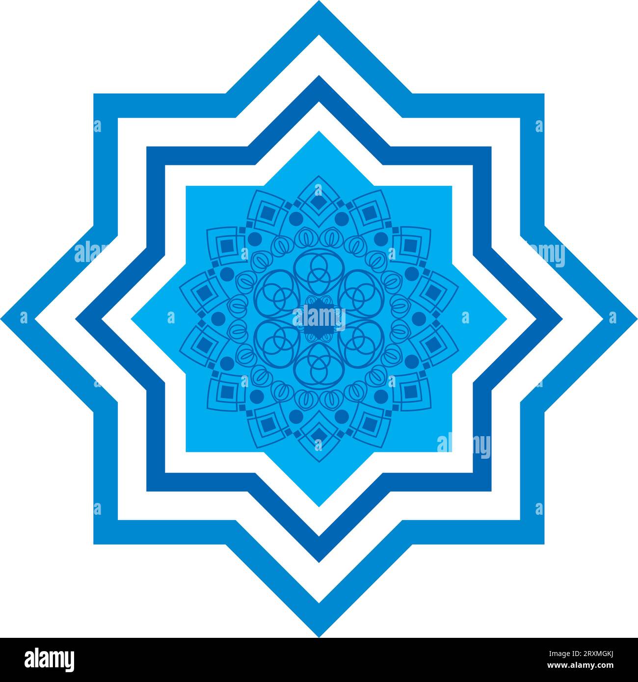 islamic star arabesque icon Stock Vector Image & Art - Alamy