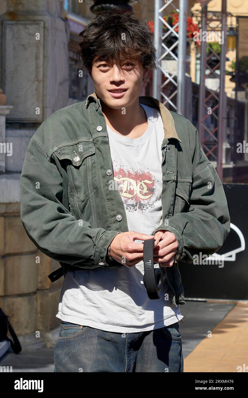 San Sebastian, Spain. 24th Sep, 2023. French actor Matthieu Galloux ...