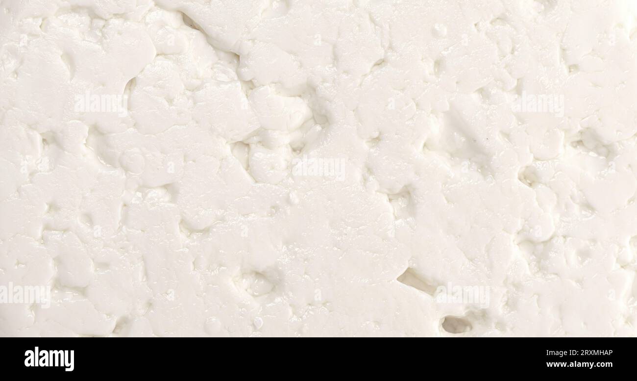 homemade young fresh goat cheese close-up Stock Photo - Alamy