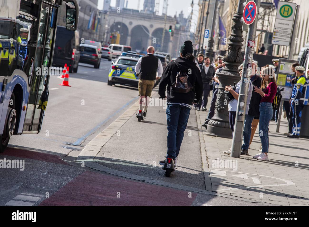 Munich, Bavaria, Germany. 26th Sep, 2023. Under the motto of ''sicher ...