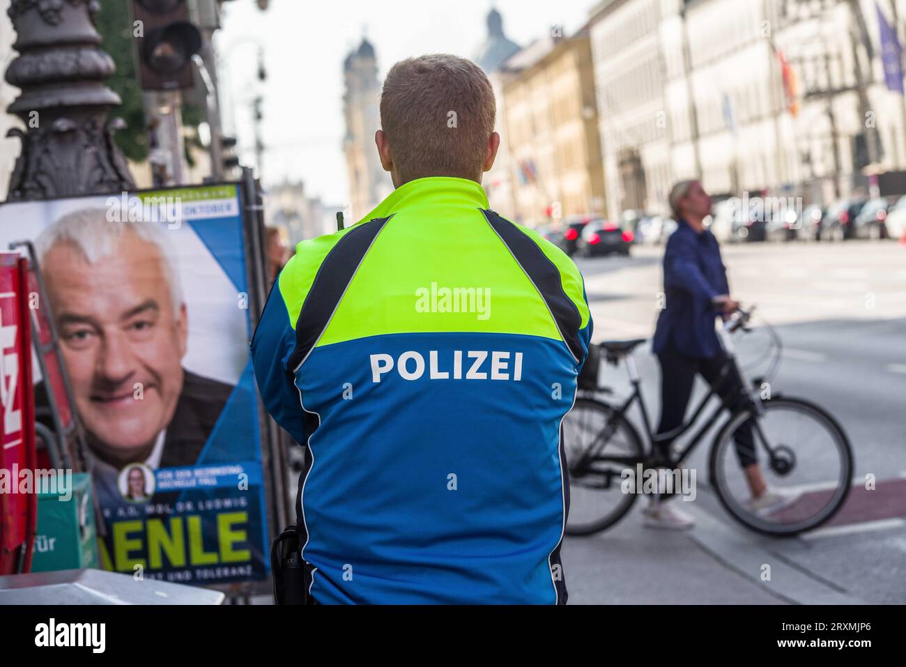 Munich, Bavaria, Germany. 26th Sep, 2023. Under the motto of ''sicher ...