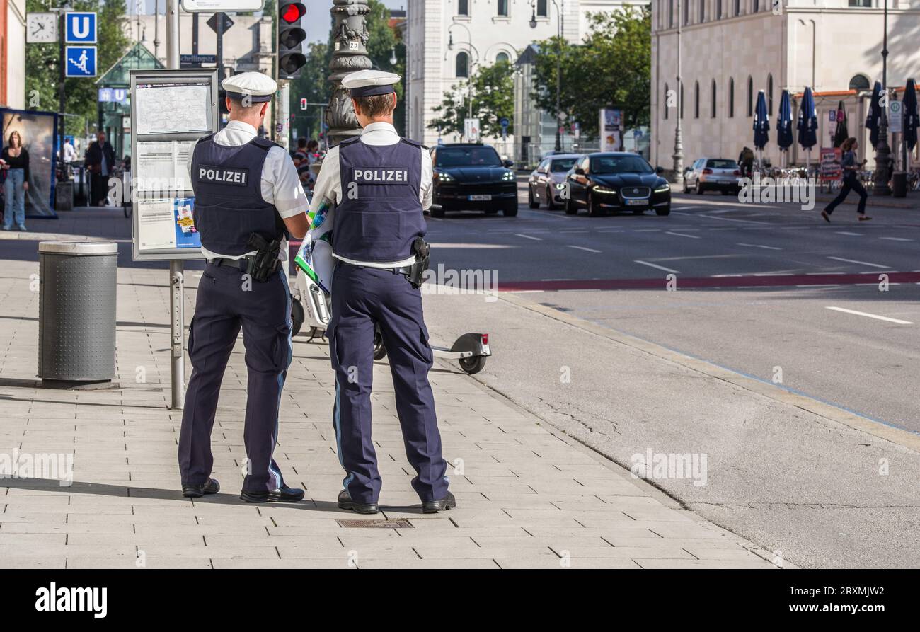 Munich, Bavaria, Germany. 26th Sep, 2023. Under the motto of ''sicher ...