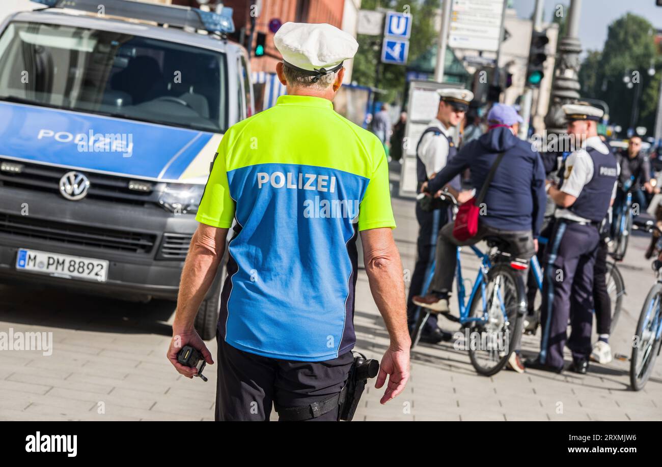 Munich, Bavaria, Germany. 26th Sep, 2023. Under the motto of ''sicher ...