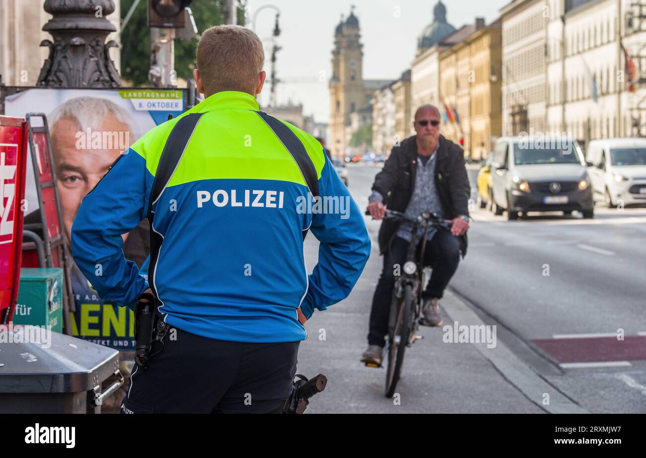 Munich, Bavaria, Germany. 26th Sep, 2023. Under the motto of ''sicher ...