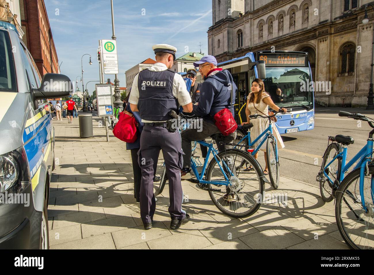 Munich, Bavaria, Germany. 26th Sep, 2023. Under the motto of ''sicher ...