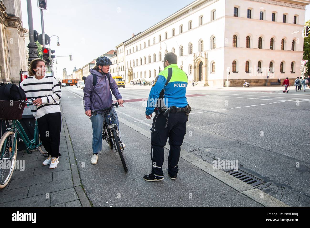Munich, Bavaria, Germany. 26th Sep, 2023. Under the motto of ''sicher ...