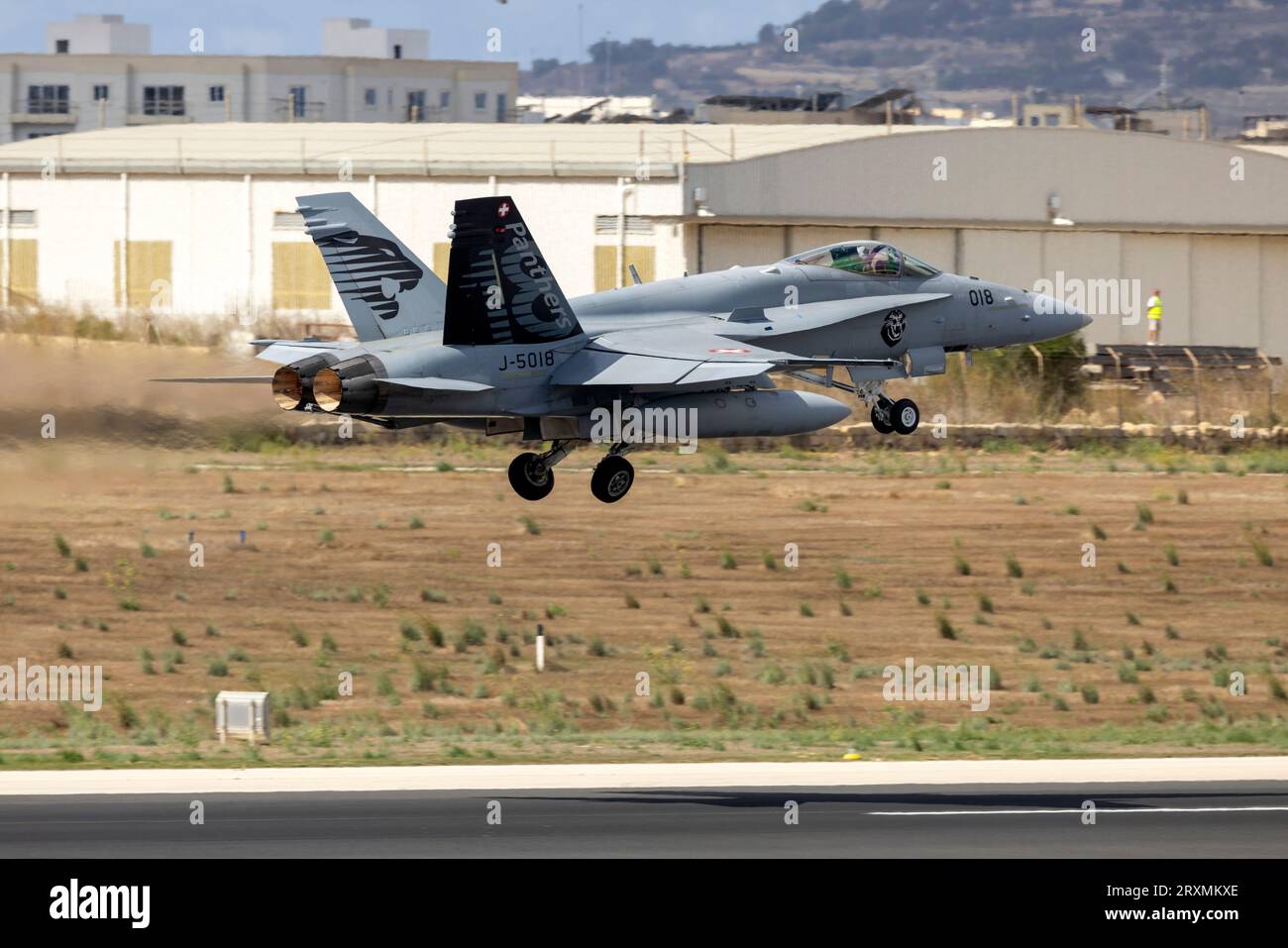 Swiss Air Force McDonnell Douglas FA-18C Hornet (Reg.: J-5018 ...