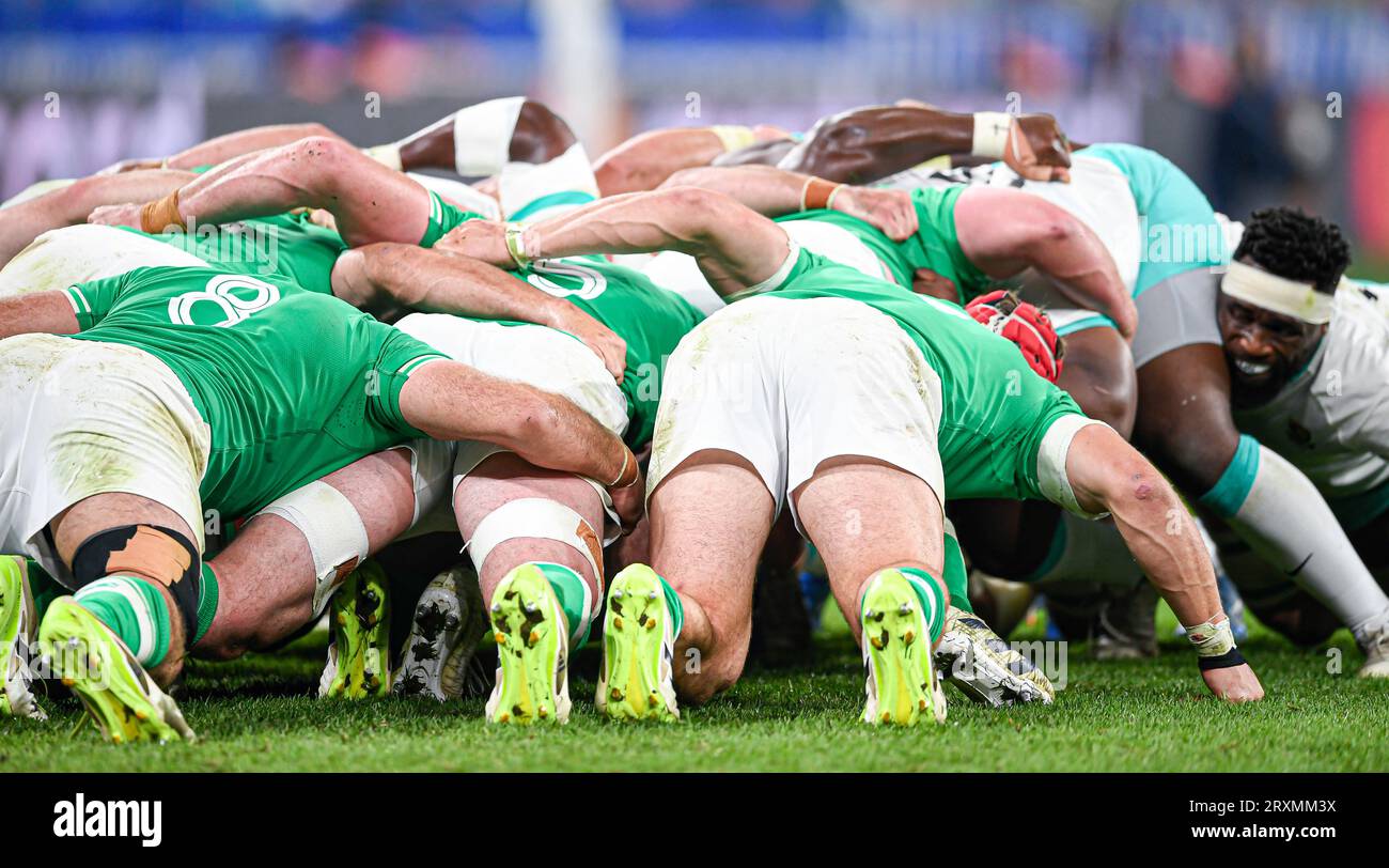 South africa france scrum hi-res stock photography and images - Alamy