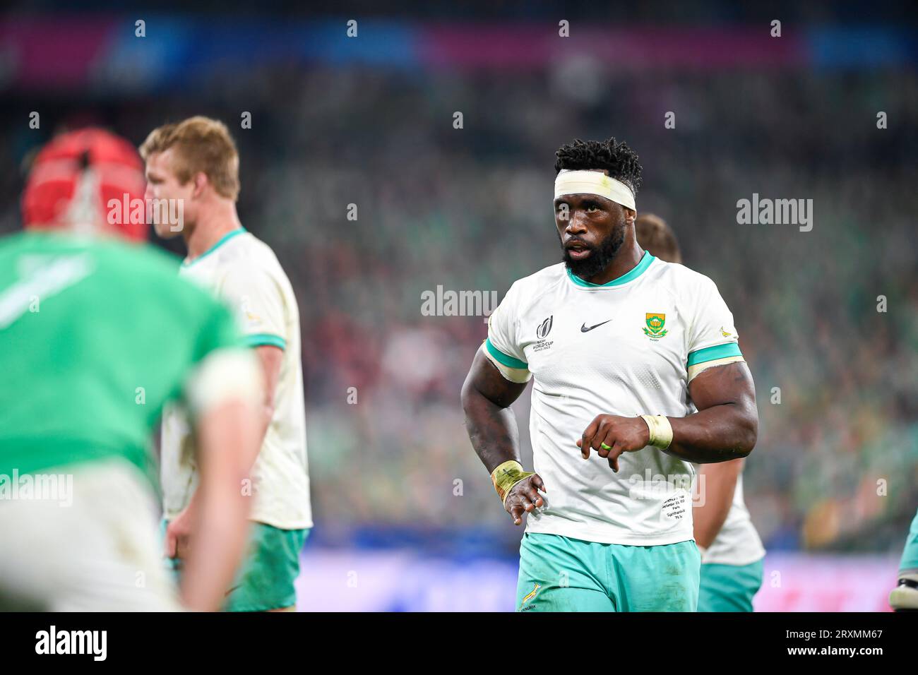 Paris, France. 23rd Sep, 2023. Siyamthanda Siya Kolisi during the World ...