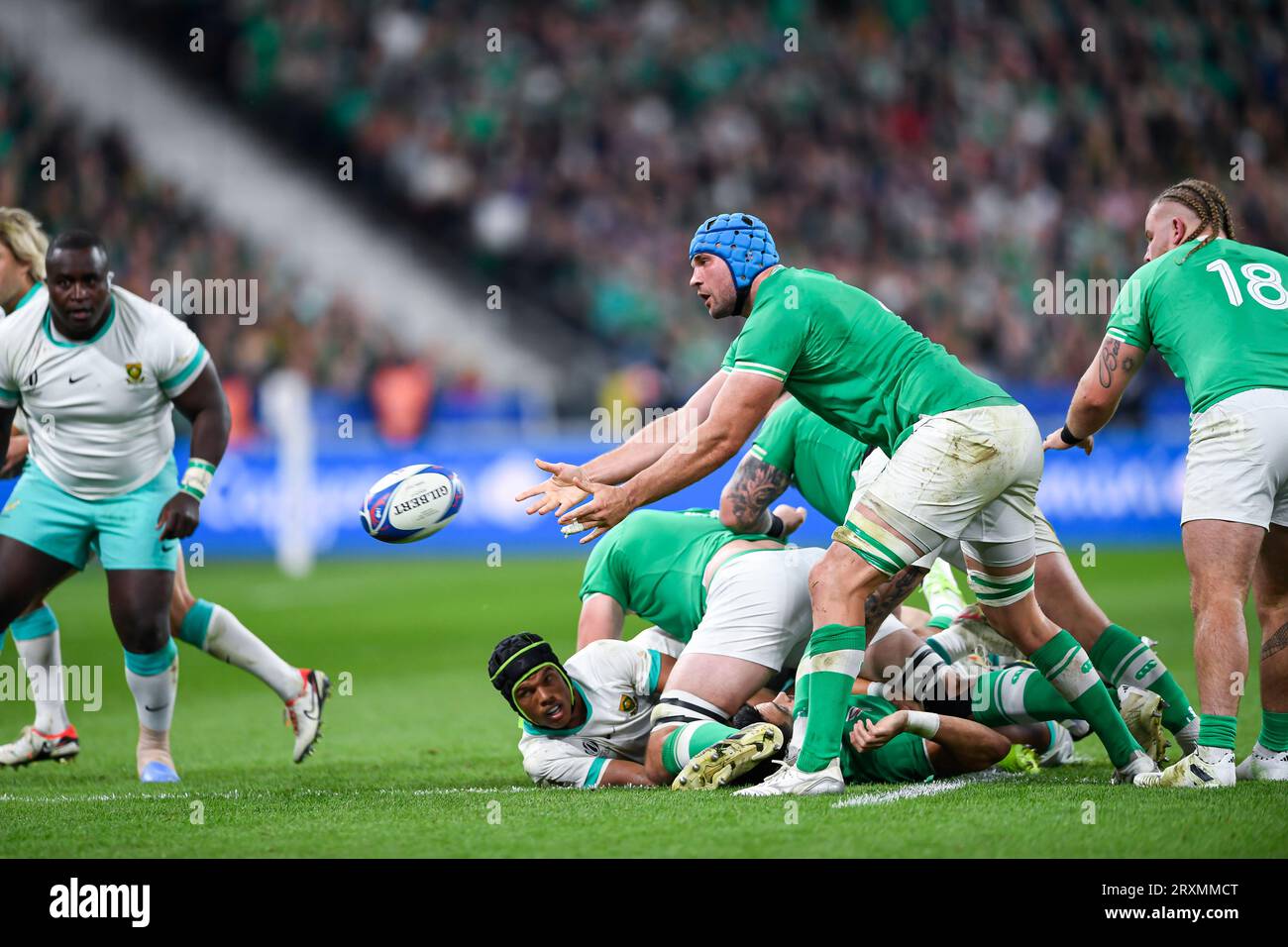 Tadhg Beirne during the World Cup RWC 2023, rugby union match between ...