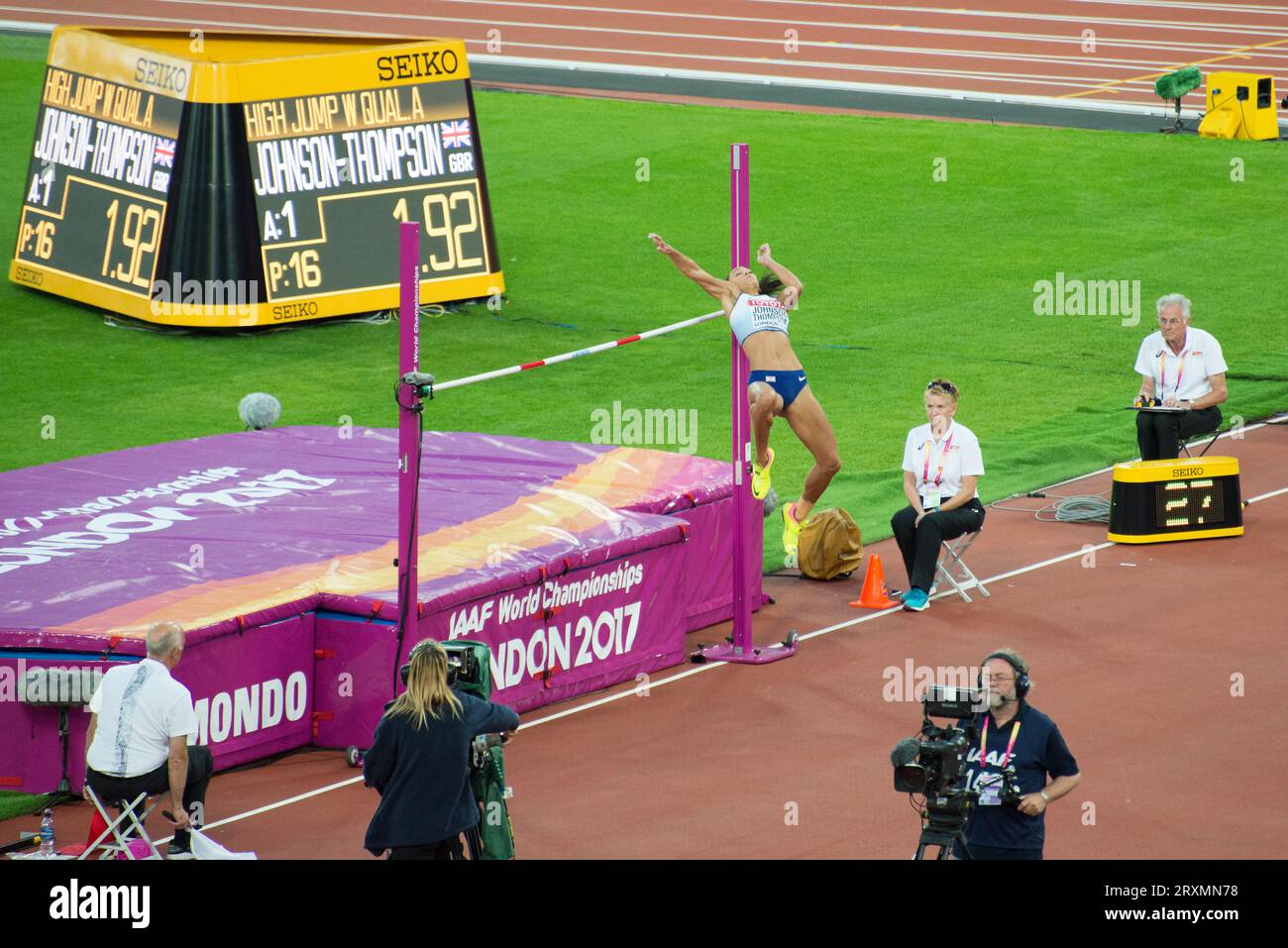 Katerina Johnson-Thompson - Women's High Jump - London 2017 World ...