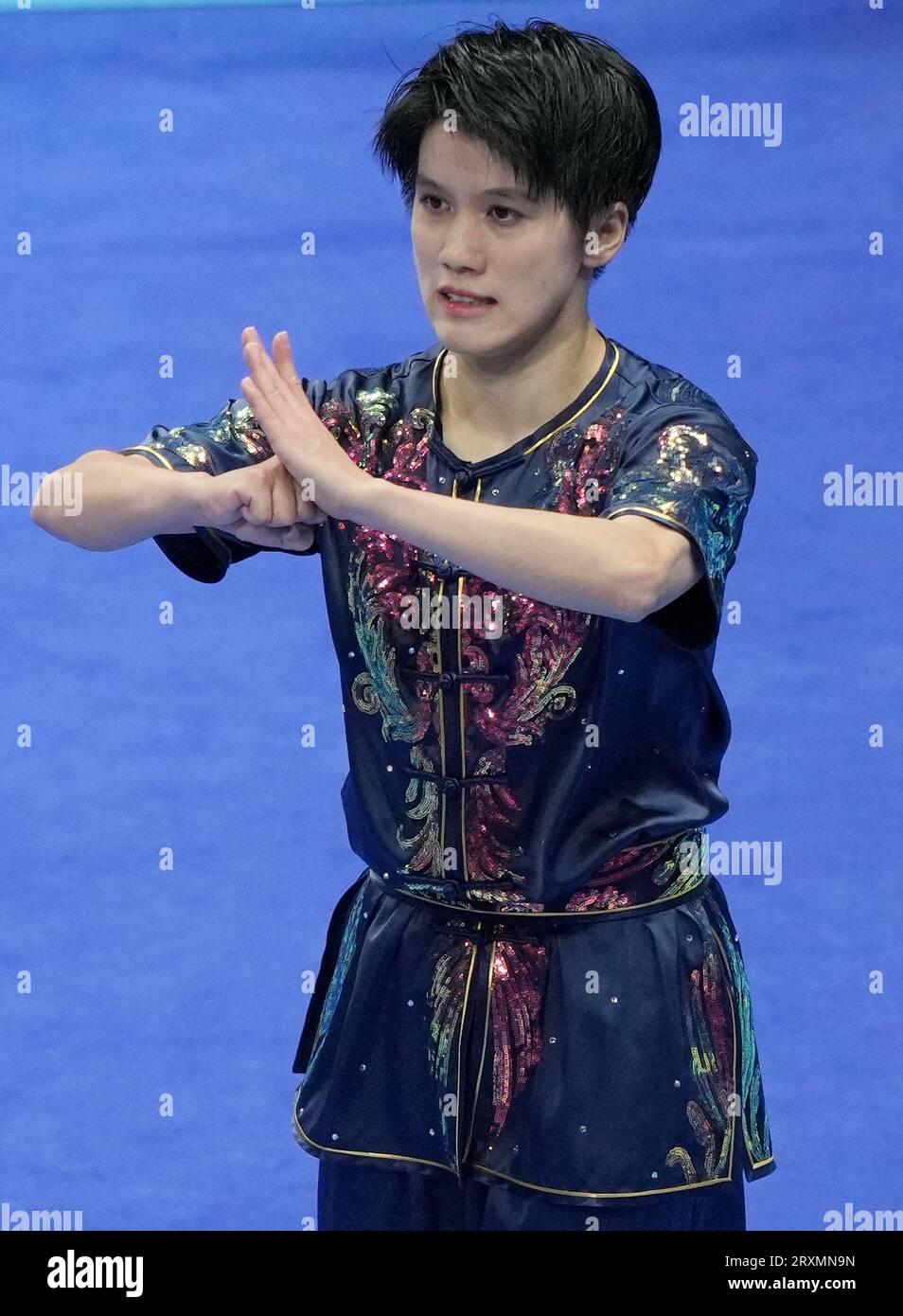 Hangzhou, China's Zhejiang Province. 26th Sep, 2023. Chen Huiying of ...