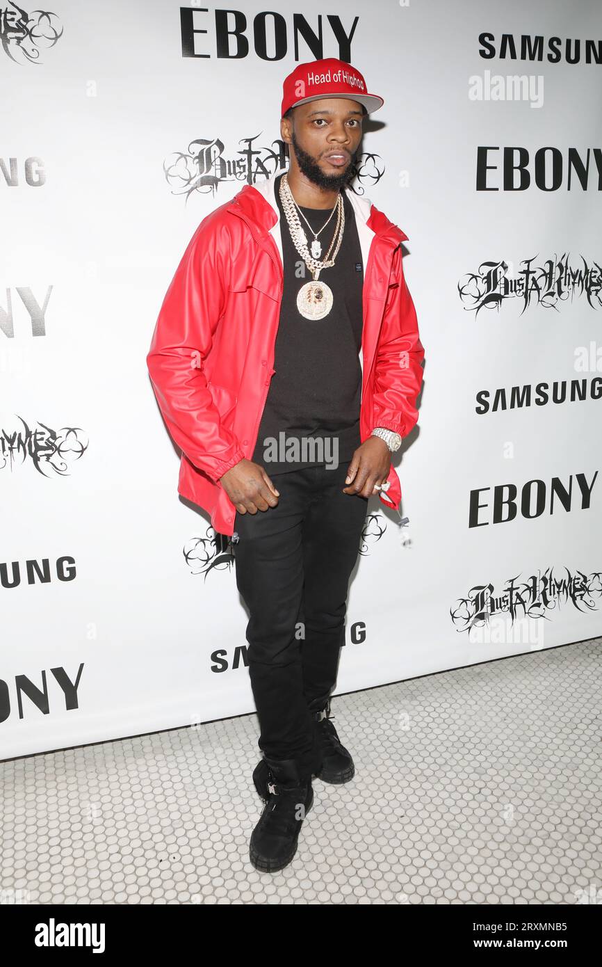 New York, United States. 25th Sep, 2023. Papoose during the Samsung and ...