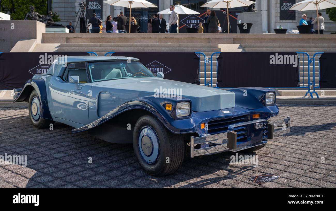 DETROIT, MI/USA - SEPTEMBER 23, 2023: A 1981 Buehrig Coupe car, Detroit ...