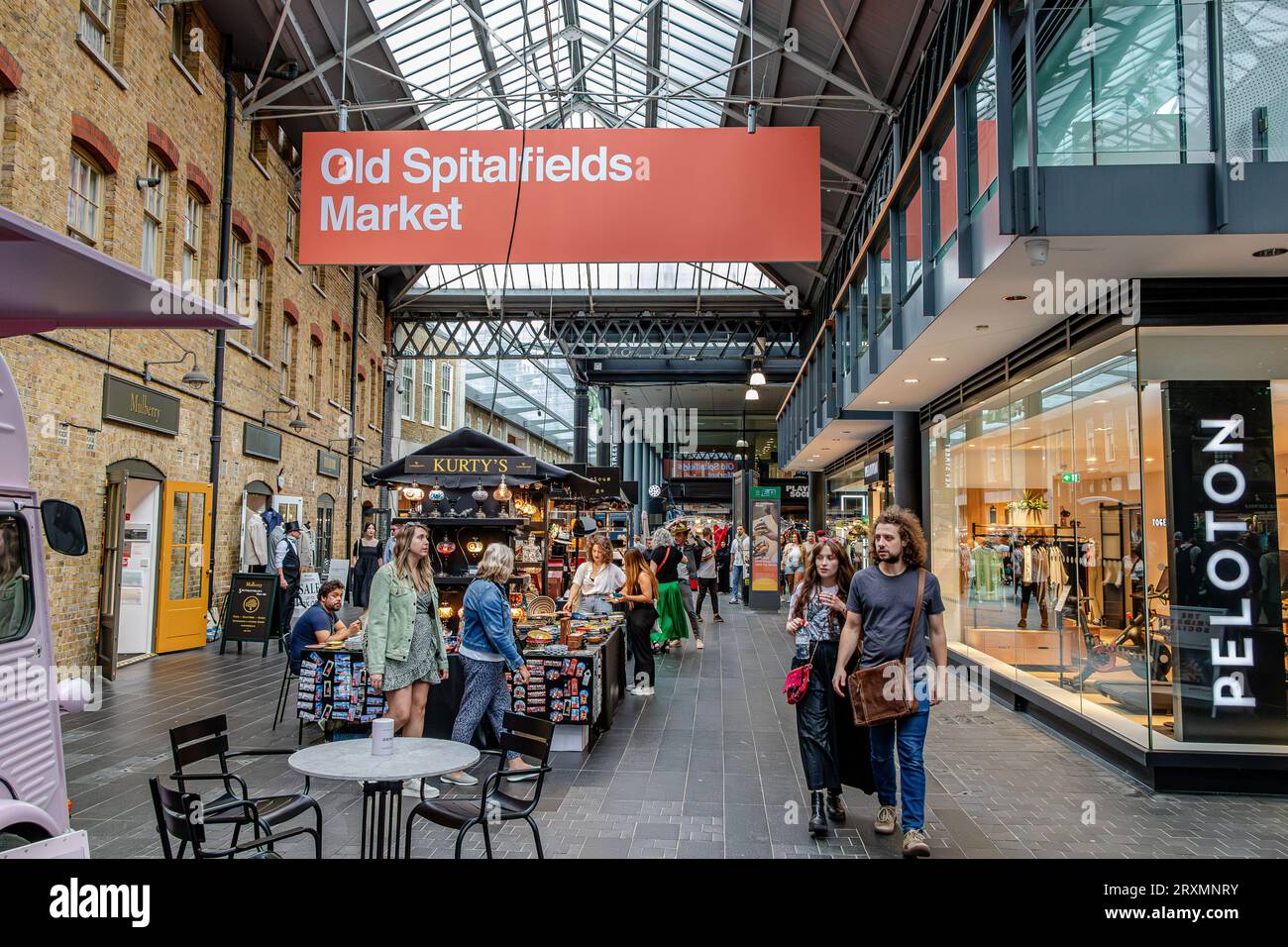 Old spitalfields market hi-res stock photography and images - Alamy