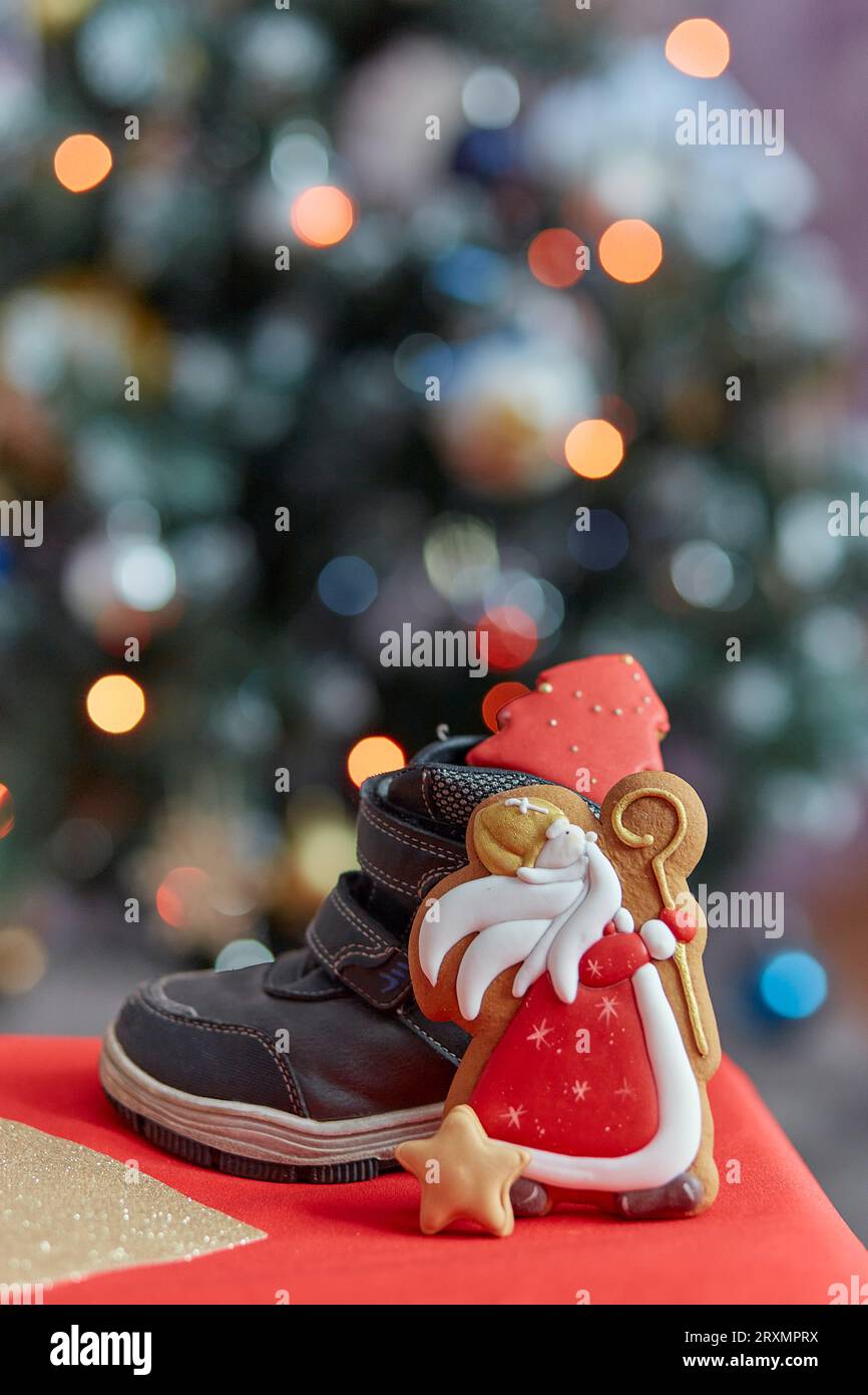 Boots on st nicholas day hi-res stock photography and images - Alamy
