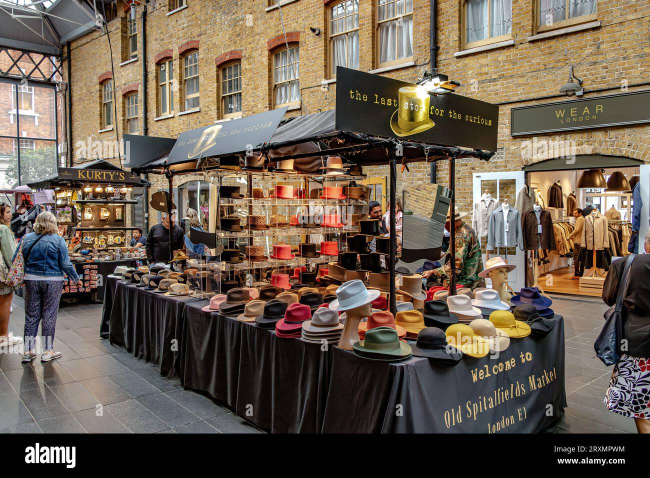 Old spitalfields market stall hi-res stock photography and images - Alamy