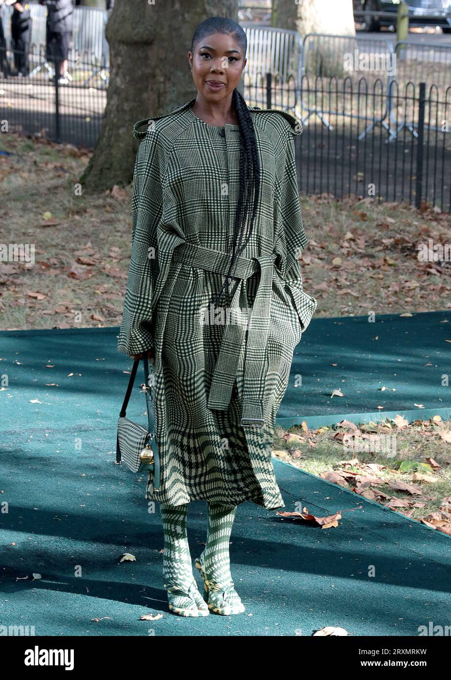 Sep 18, 2023 - London, England, UK - Gabrielle Union arriving at the ...