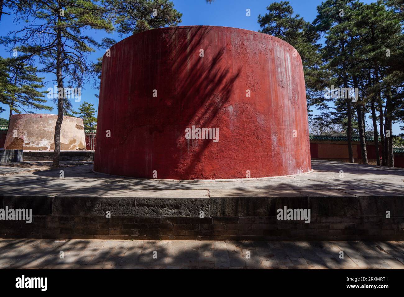 Zunhua City, China - April 8, 2023: The tombs of Emperor Qianlong's ...