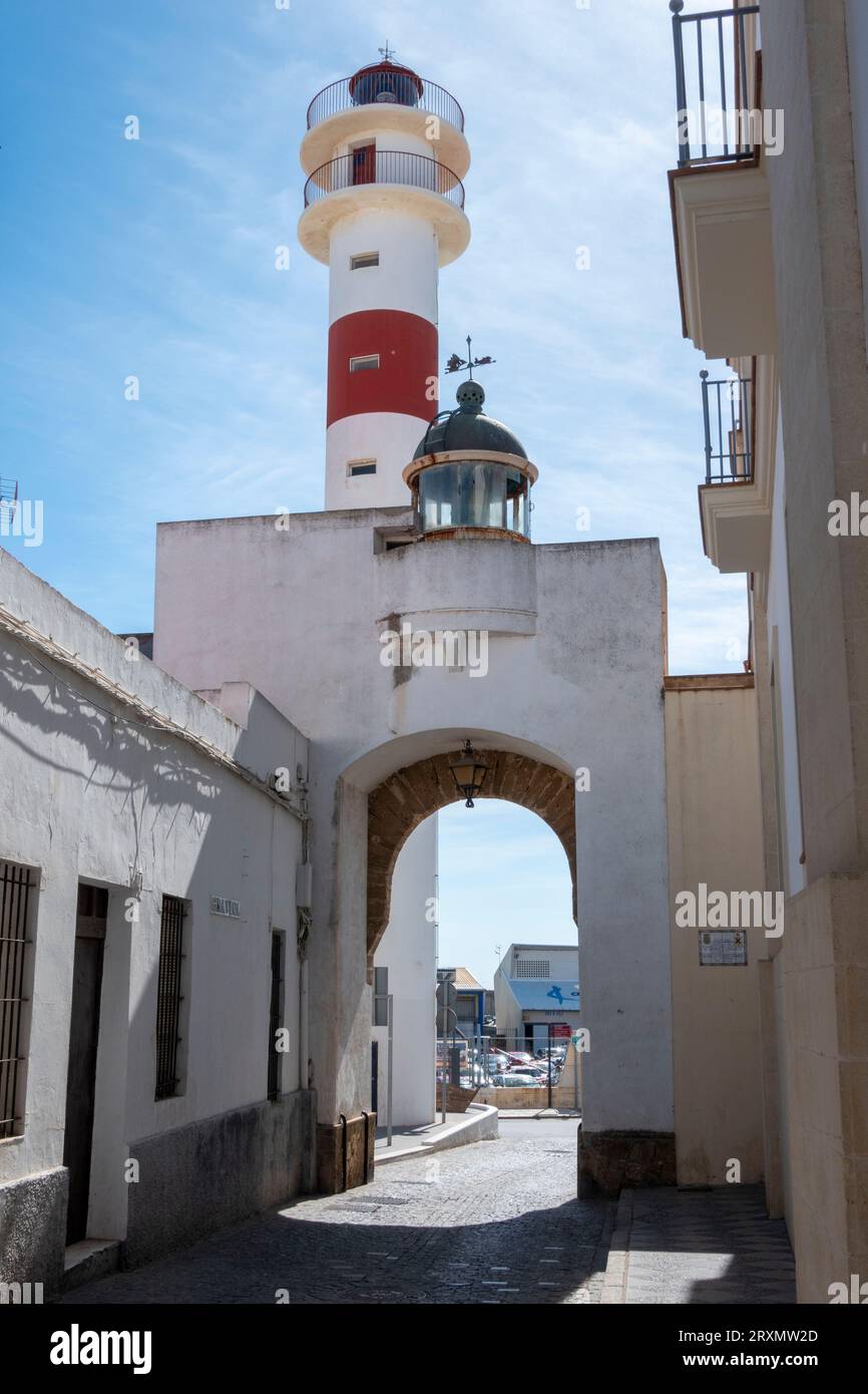 Rota, Cádiz, Spain - September 23, 2023: View of the called Arco del ...