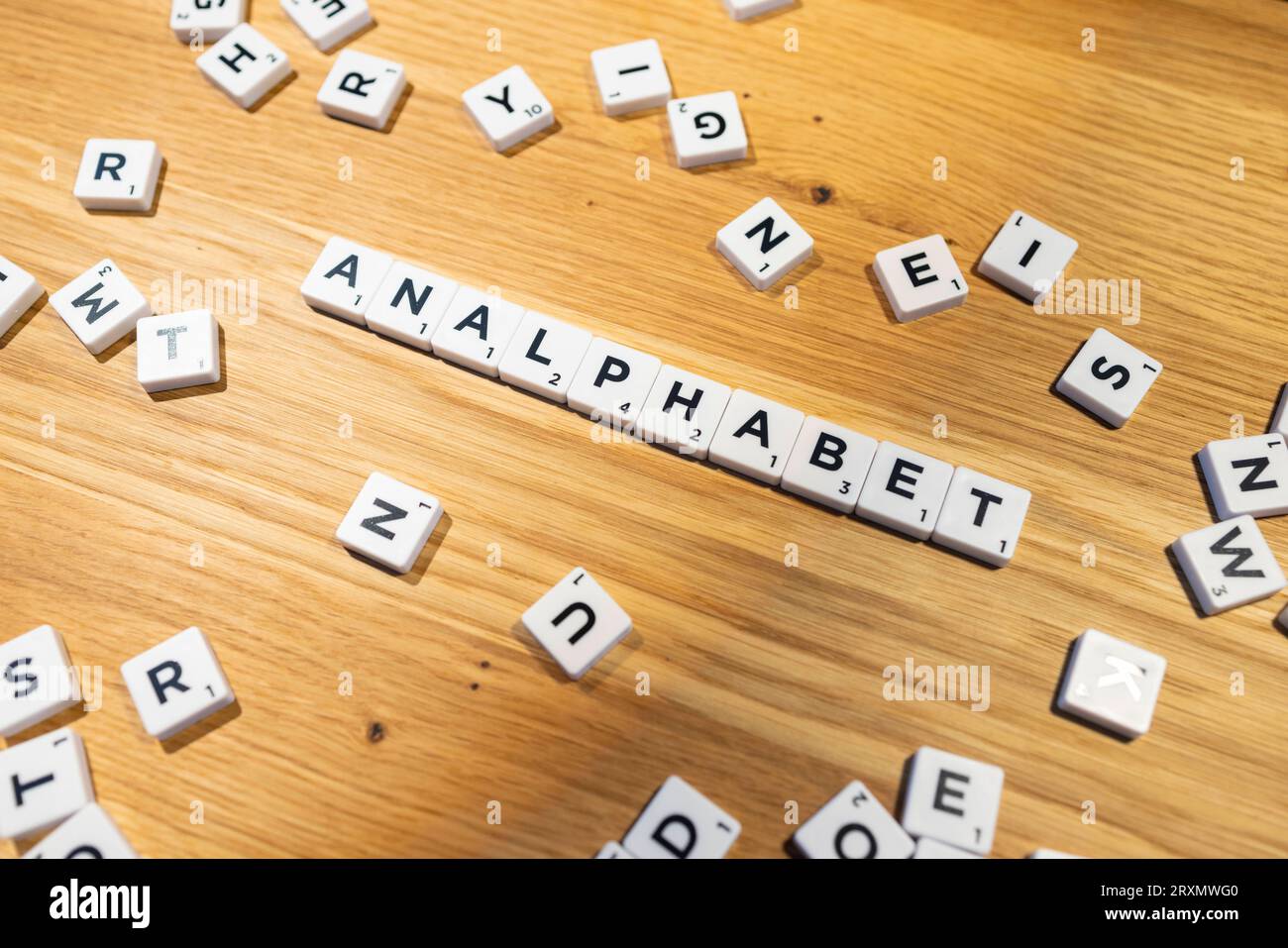 Analphabet hi-res stock photography and images - Alamy