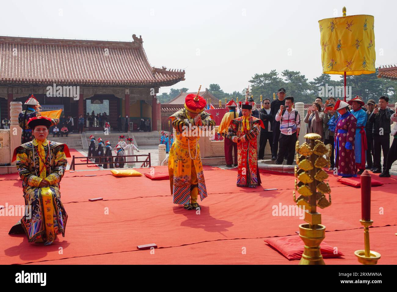 Zunhua City, China - April 9, 2023: The site of the ancient Chinese ...