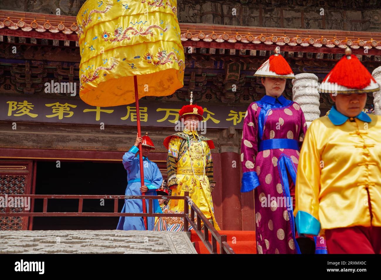 Zunhua City, China - April 9, 2023: The site of the ancient Chinese ...