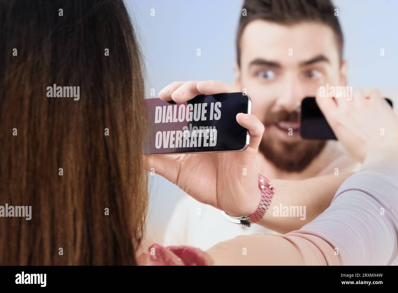 Avoiding comprehension hi-res stock photography and images - Alamy